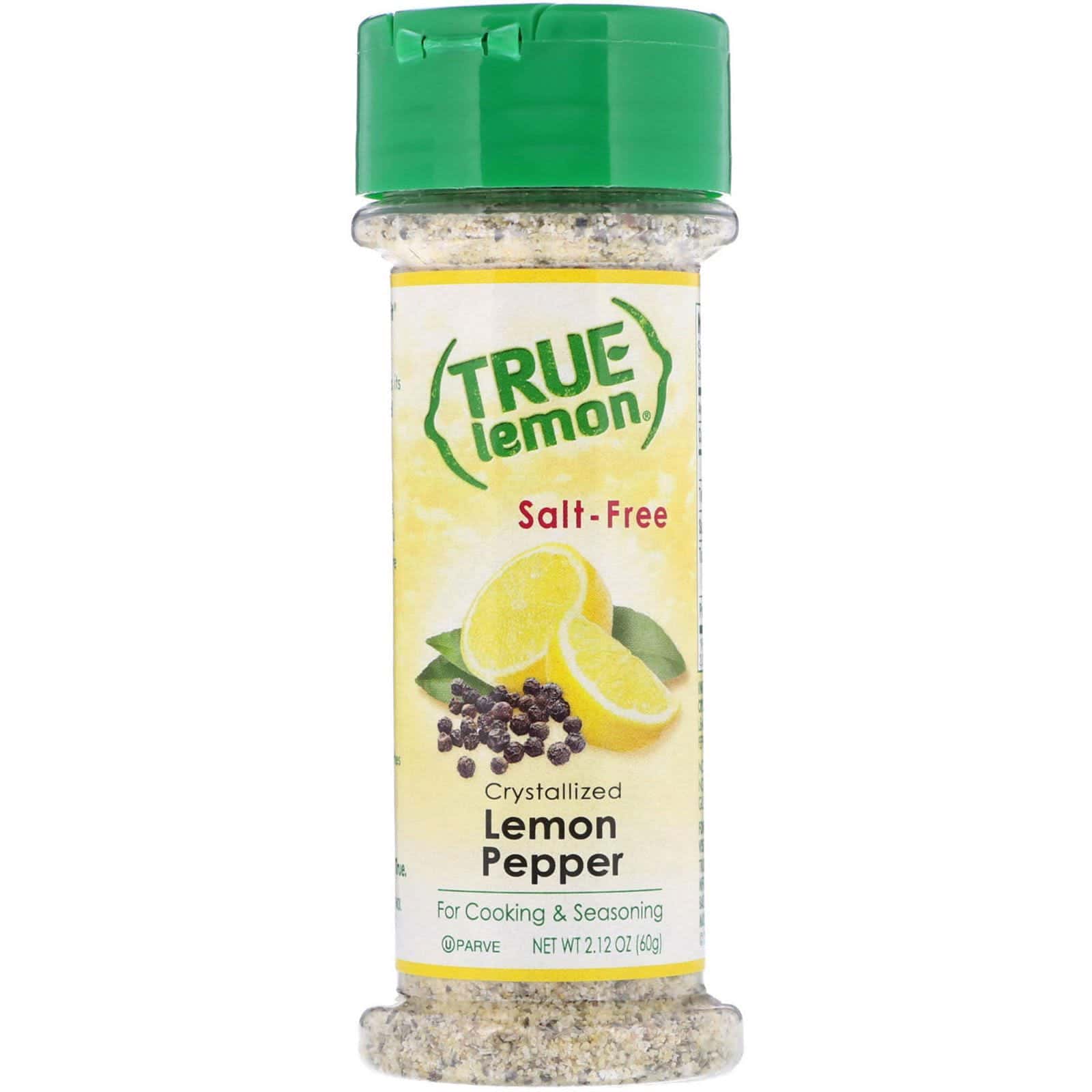 True Citrus, Verdadero limón, limón cristalizado y pimienta, sin sal, 2 ...