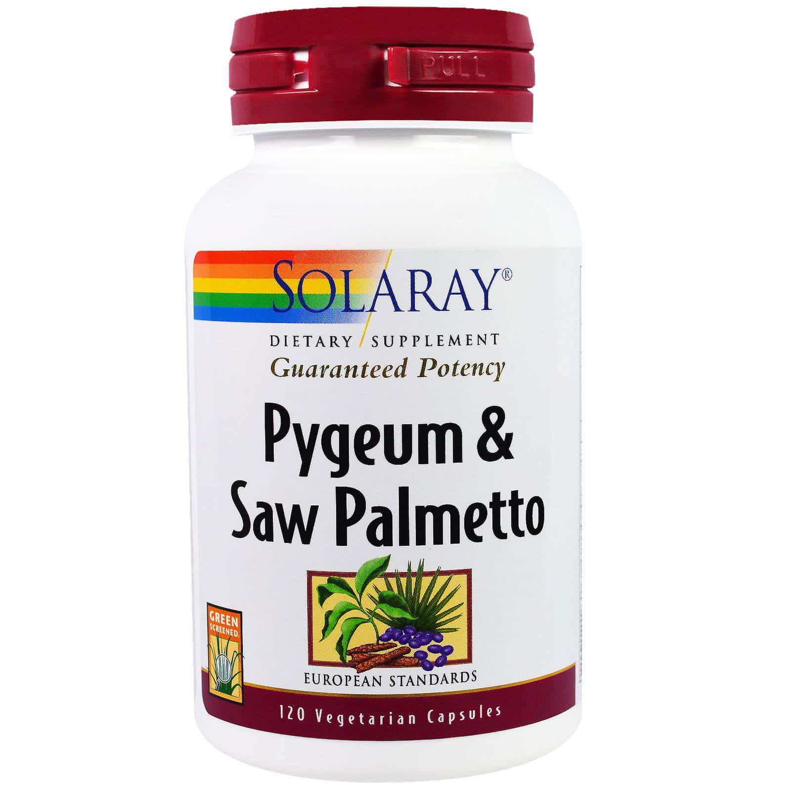 Solaray, Pygeum & Saw Palmetto, 120 Vegetarian Capsules – Tienda ...