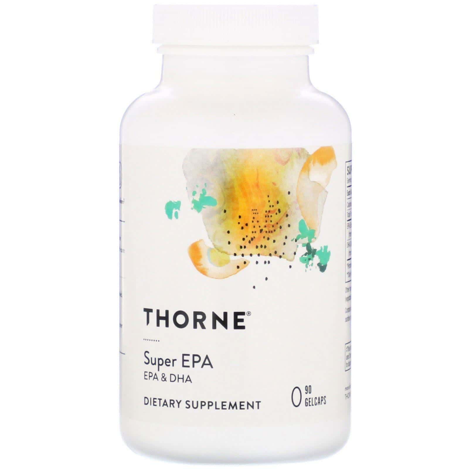 Thorne Research, Súper EPA, EPA y DHA, 90 cápsulas de gelatina – Tienda ...