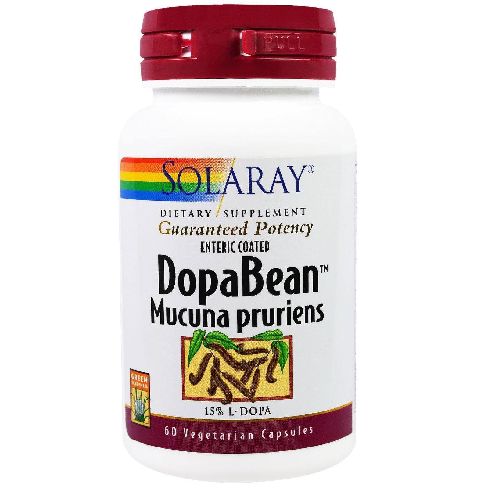 Solaray, DopaBean, Mucuna Pruriens, 60 cápsulas vegetarianas – Tienda ...