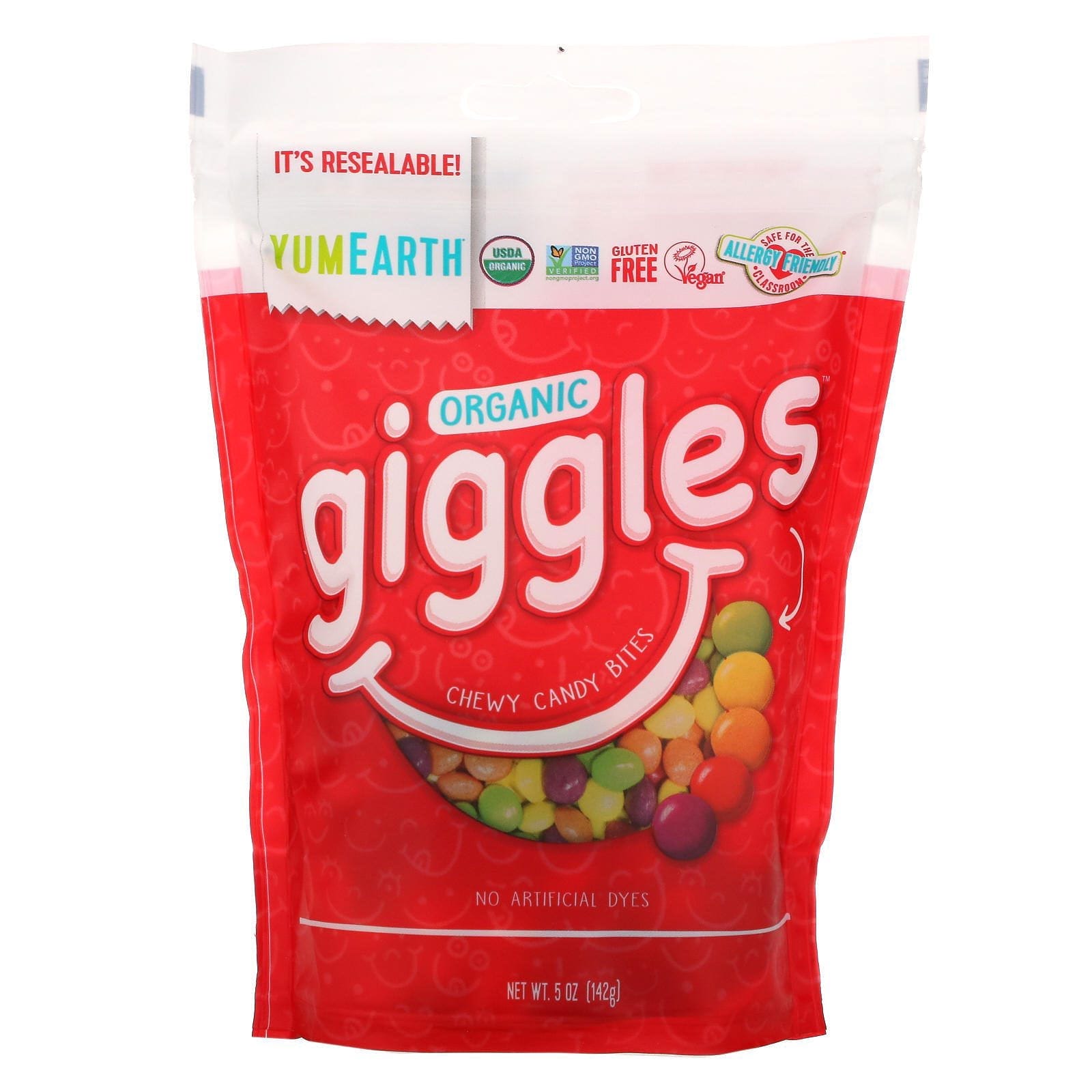 YumEarth, Organic Giggles, 5 oz (142 g) – Tienda Allnatural MX